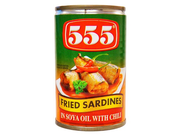 555 Fried Sardines Hot and Spicy – AFOD LTD