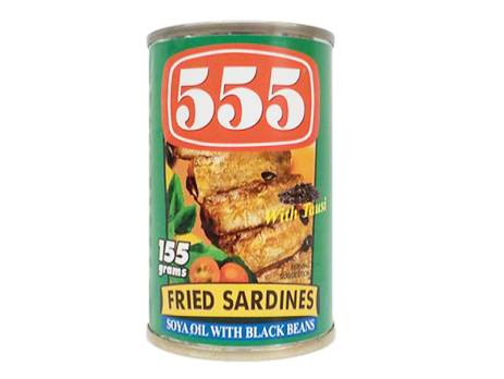 555 Fried Sardines w/Tausi – AFOD LTD
