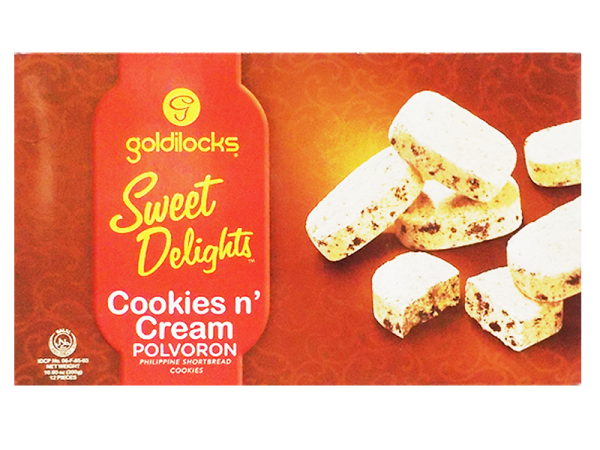 Goldilocks Polvoron Cookie & Cream – AFOD LTD