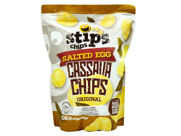 Stips Chips Salted Egg Cassava Chips Original – AFOD LTD