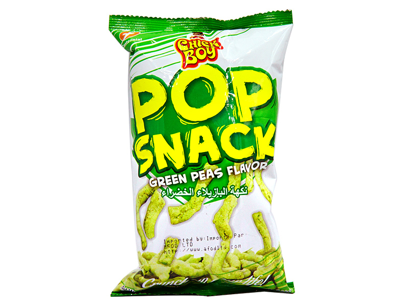 Chickboy Pop Snack – Green Peas – AFOD LTD