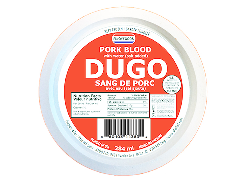 Pampanga PinoyFoods Dugo Pork Blood – AFOD LTD