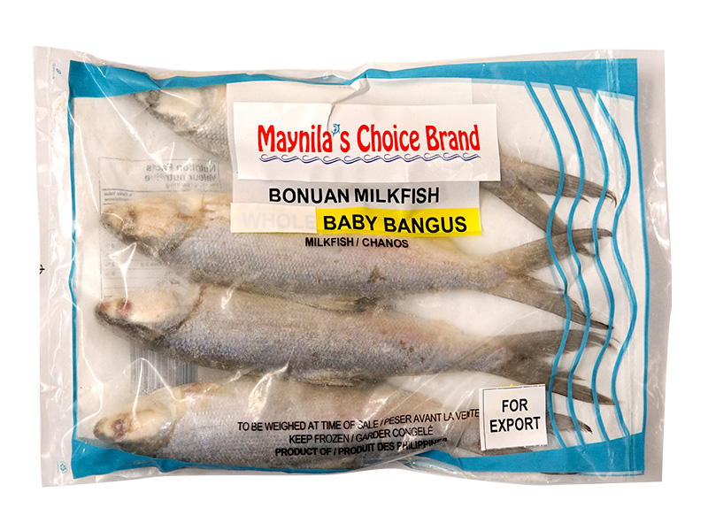 Manila’s Choice Brand BBW Whole Baby Bangus (Milkfish) – AFOD LTD