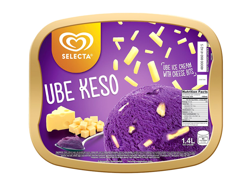 Selecta Ice Cream Ube Keso – AFOD LTD
