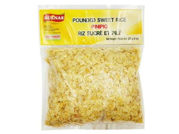 Buenas Pinipig Pounded Sweet Rice – AFOD LTD