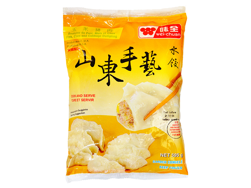 Wei Chuan Corn and Cabbage Pork Dumplings – AFOD LTD