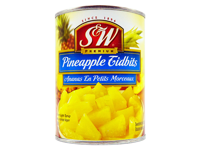 SW Pineapple Tidbits in Syrup – AFOD LTD