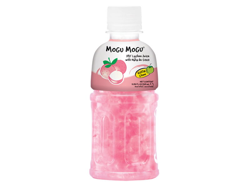 Mogu Mogu Juice with Nata de Coco – Lychee – AFOD LTD