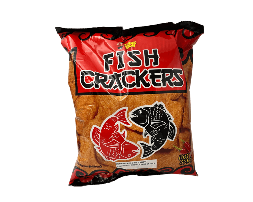 Chickboy Fish Crackers Hot and Spicy – AFOD LTD