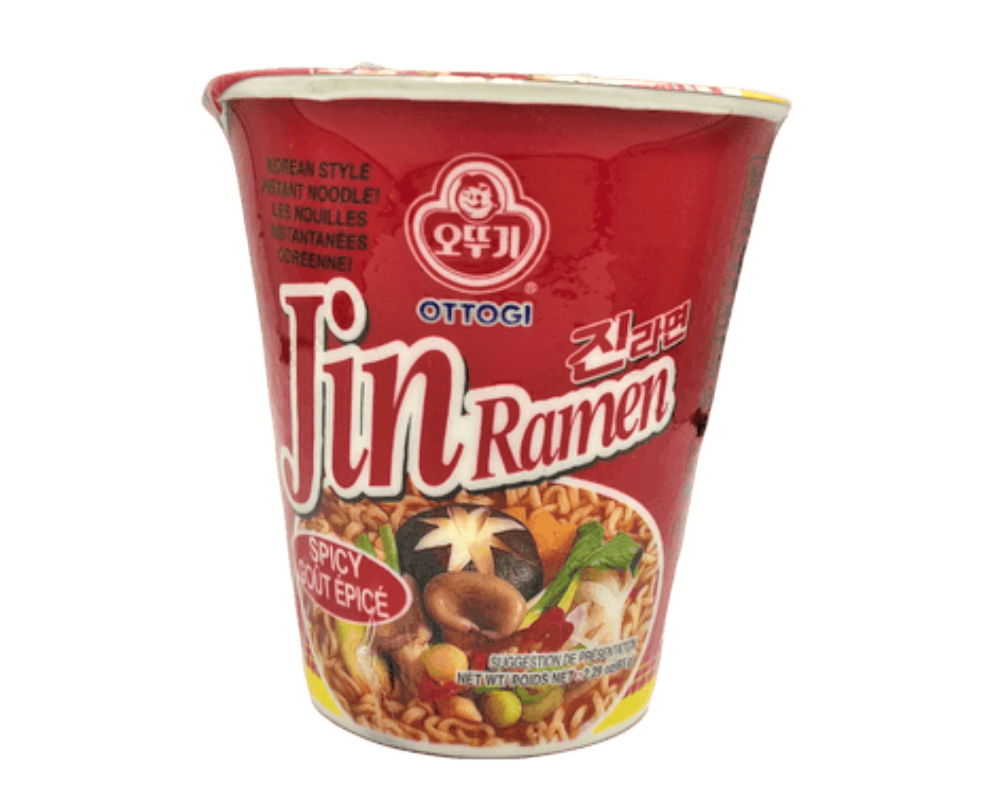 Ottogi Jin Ramen Instant Noodle Cup Spicy – AFOD LTD