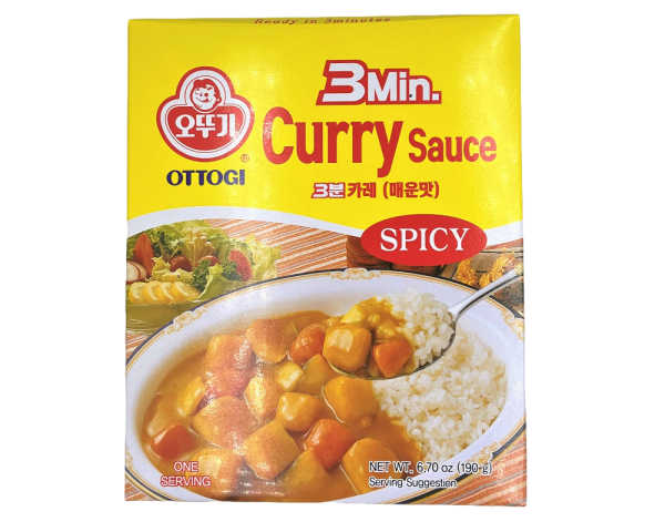 Ottogi 3 MIN Curry Sauce (SPICY) – AFOD LTD