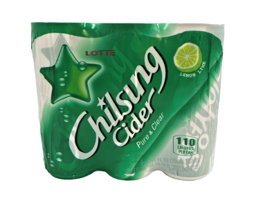 Lotte Chilsung Lime&Lemon Cider – AFOD LTD
