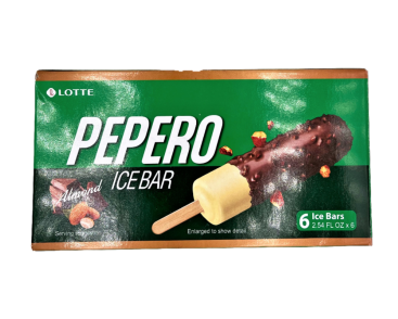 Lotte Pepero Ice Cream Bar with Almonds – AFOD LTD