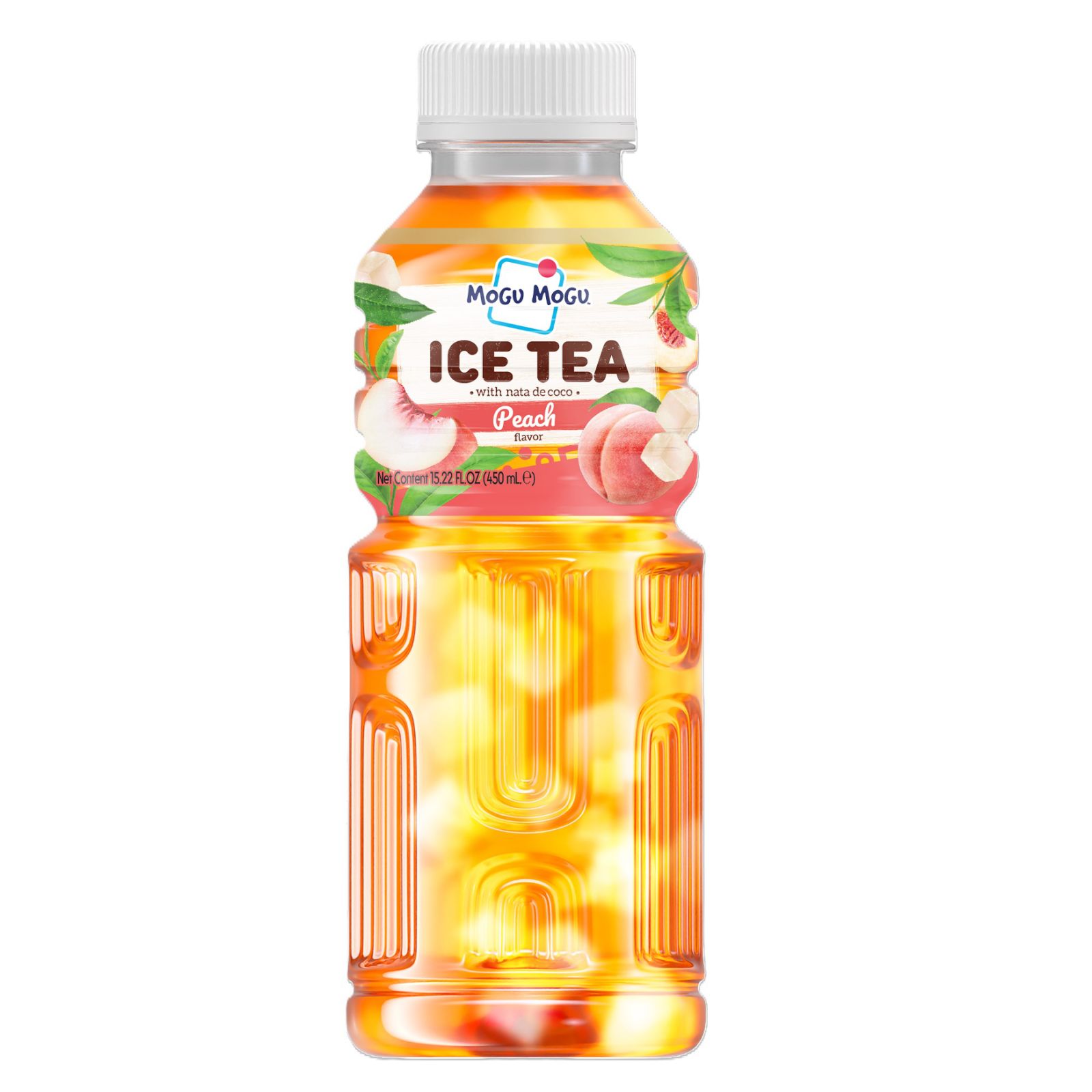 Mogu Mogu Ice Tea with Nata de Coco – Peach – AFOD LTD