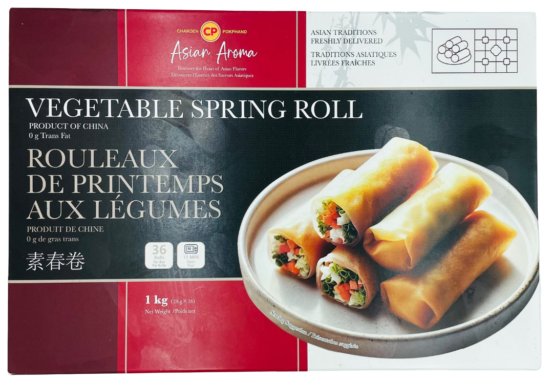 CP Vegetable Spring Roll 12/1 kg – AFOD LTD