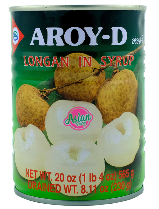 Aroy-D Canned Longan in Syrup 24/565g – AFOD LTD