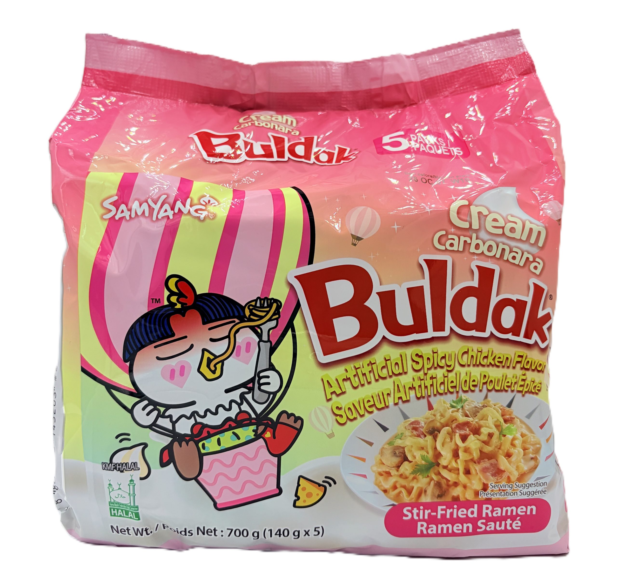 Samyang Buldak Hot Chicken Cream Carbo Ramen – AFOD LTD