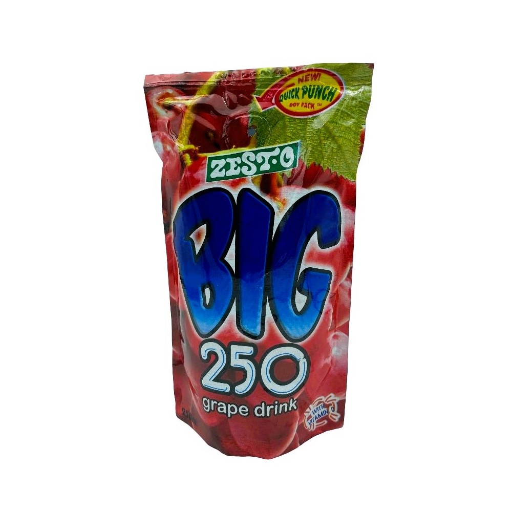 Zesto Big 250 Grape Juice – AFOD LTD