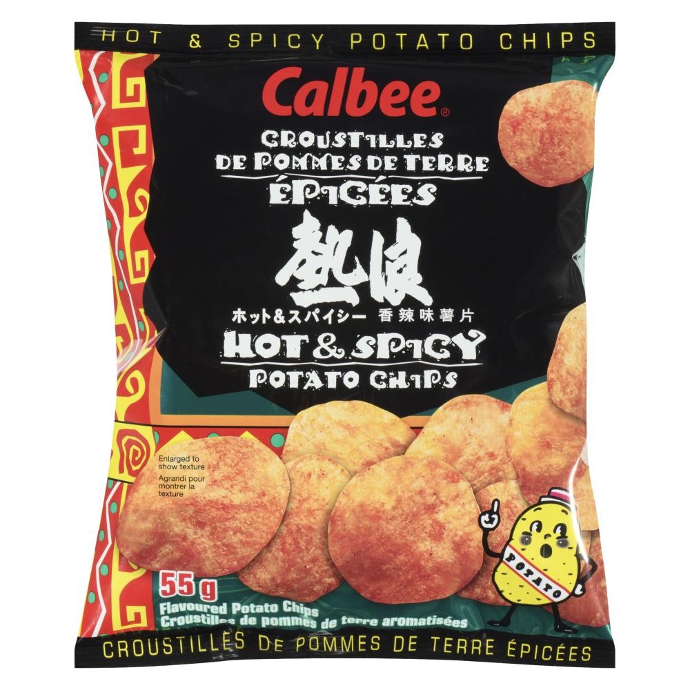 Calbee Potato Chips Hot & Spicy Flavor* – AFOD LTD